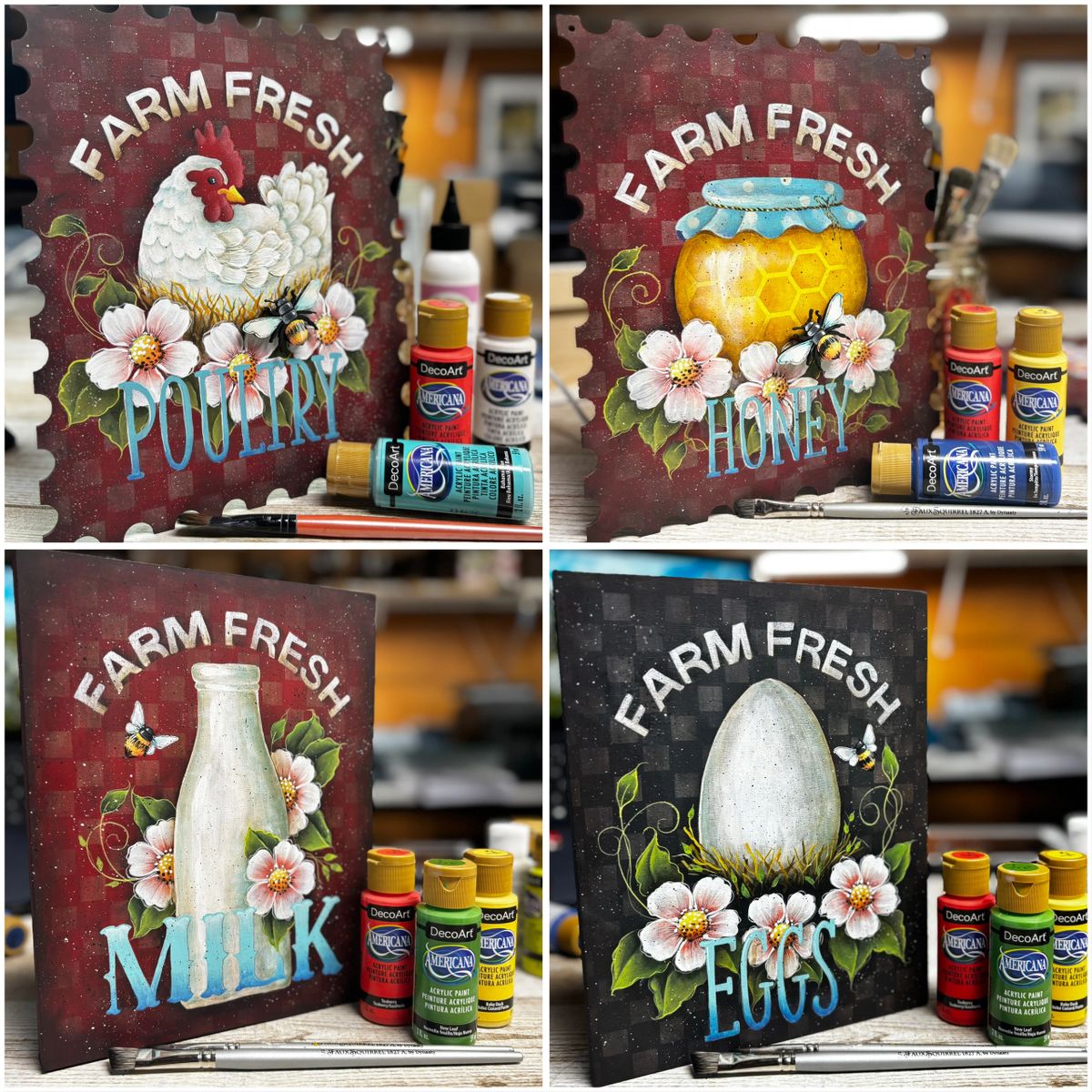 Complete Farm Fresh Series E patterns