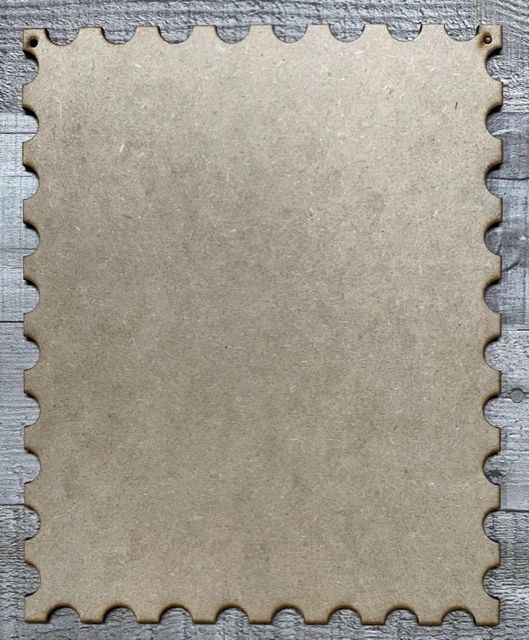 Postage Stamp Plaque 8 x 10