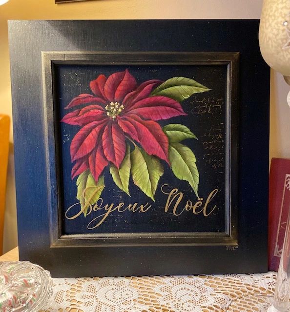 Joyeux Noel Print Pattern