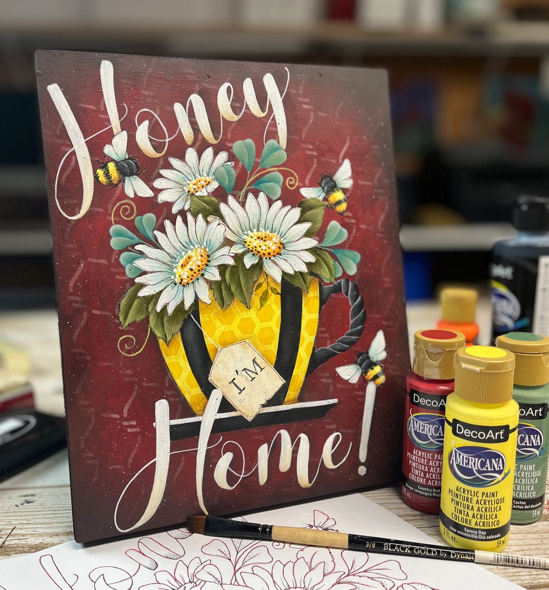 Honey I'm Home E Pattern