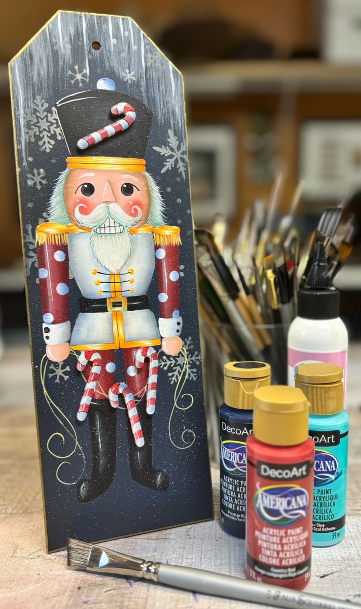 Candy Canes N Nutcrackers E Pattern