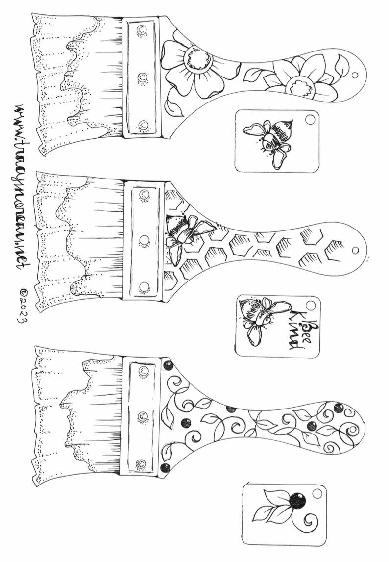 Brush Printables 1