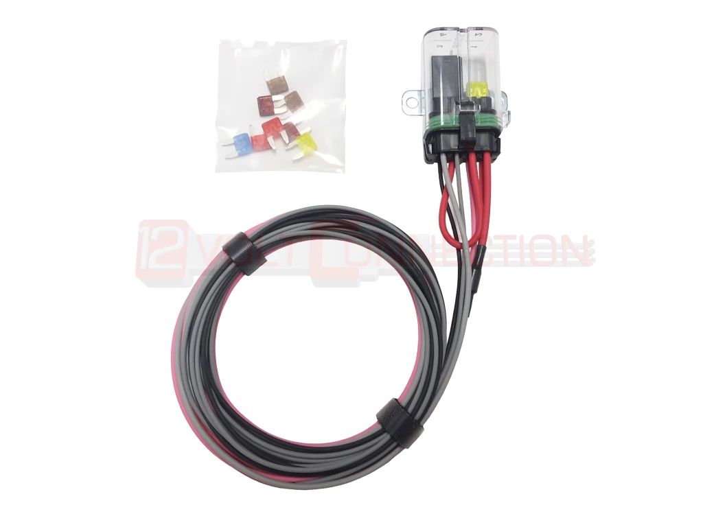 Bussmann CFH Pre-wired Waterproof ATM Mini Fuse and Relay Panel 40 AMP 12V