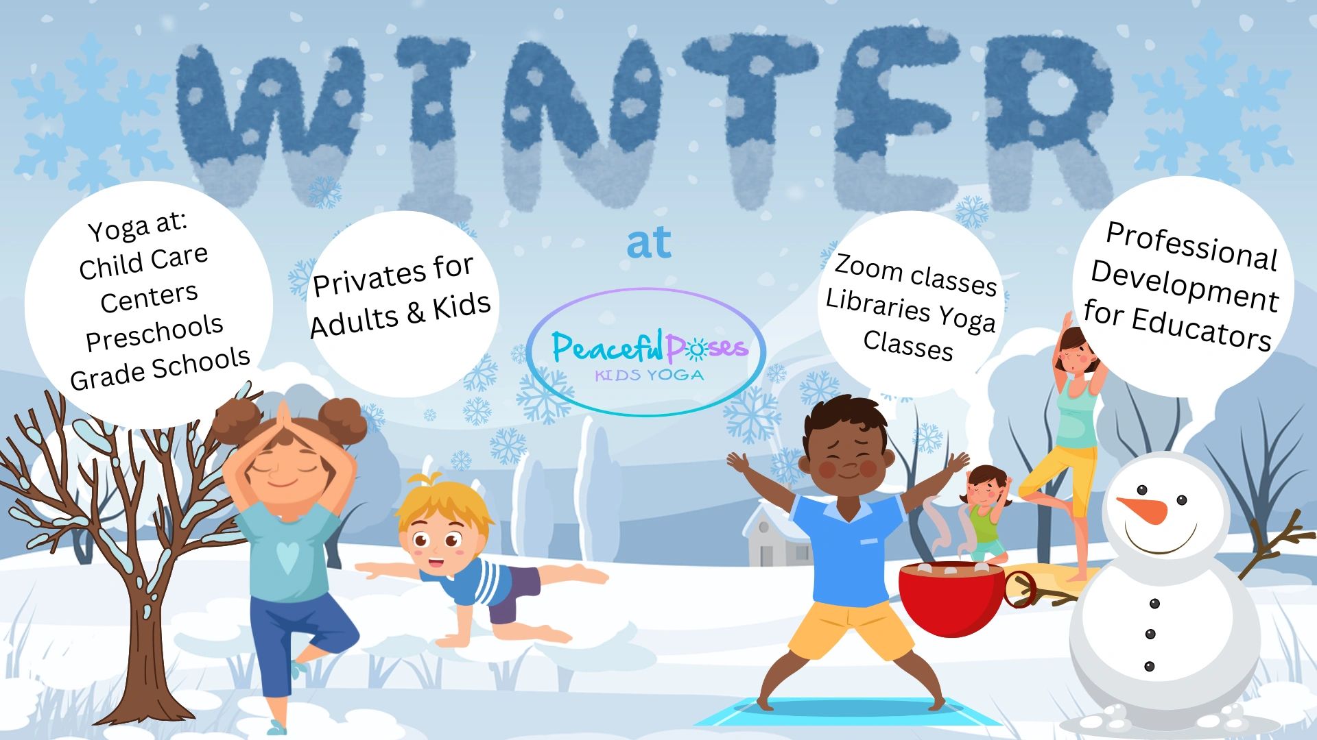 Peaceful Poses Kids Yoga - Kids Yoga, Yoga, Mindfulness