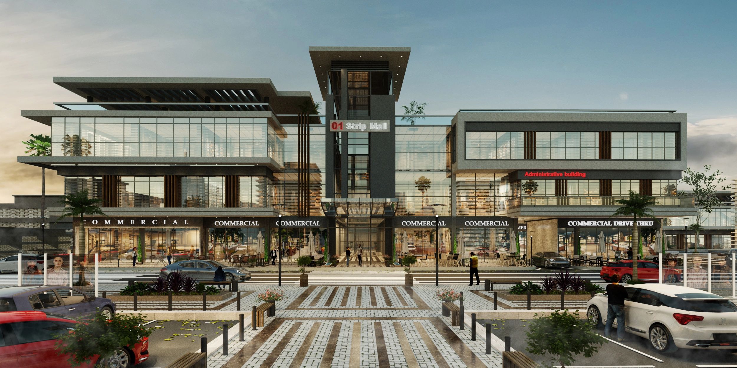 01 Strip Mall