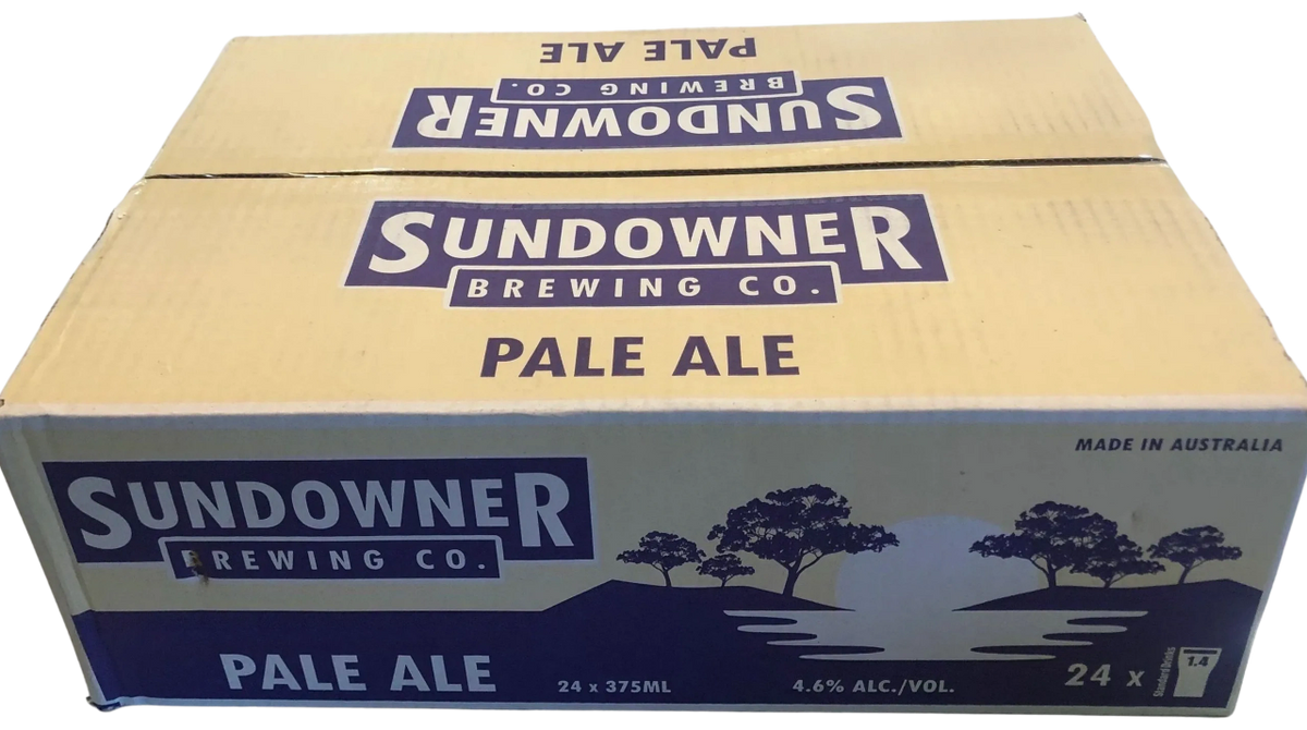 Carton of 24 Sundowner Pale Ale cans