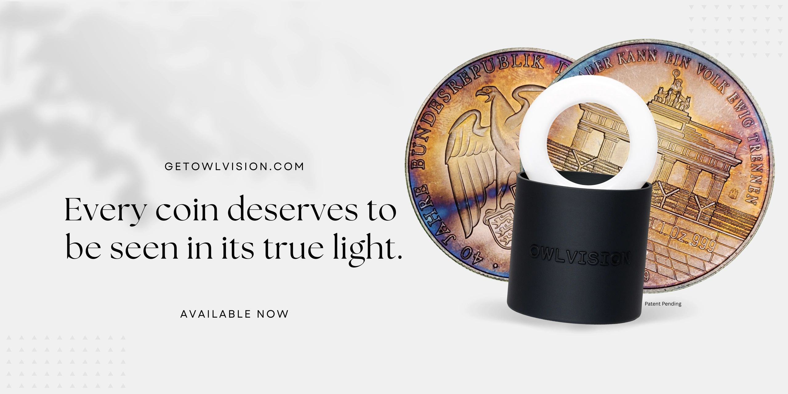 OwlVision Coin Photography Kit – Capture Coins Like a Pro