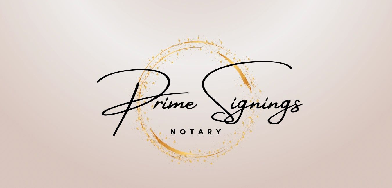 Prime Signings Notary - Notary, Mobile Notary and Loan Signings