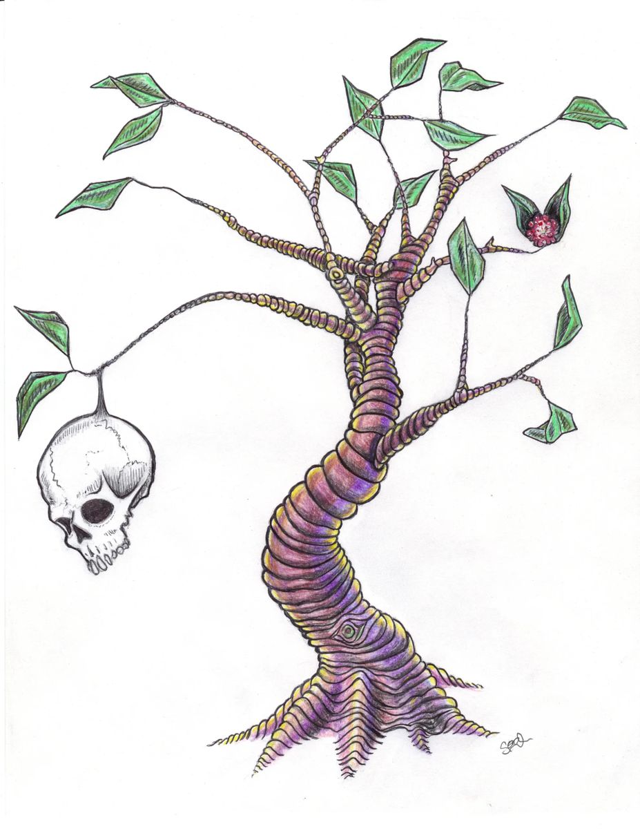 Tree Of Life - 12x18 Linen Poster Stock - SS Grotesque