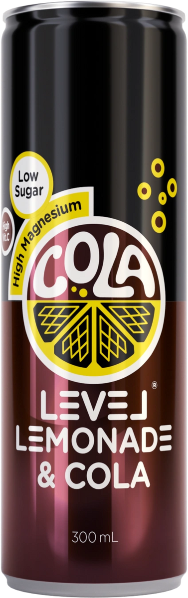 Level Lemonade & Cola 12 X 300ml