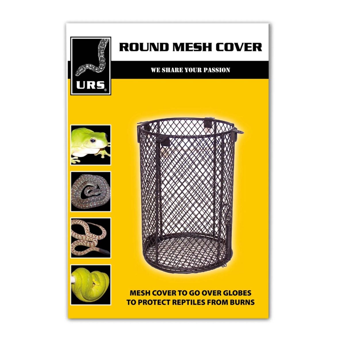 Round globe mesh cover