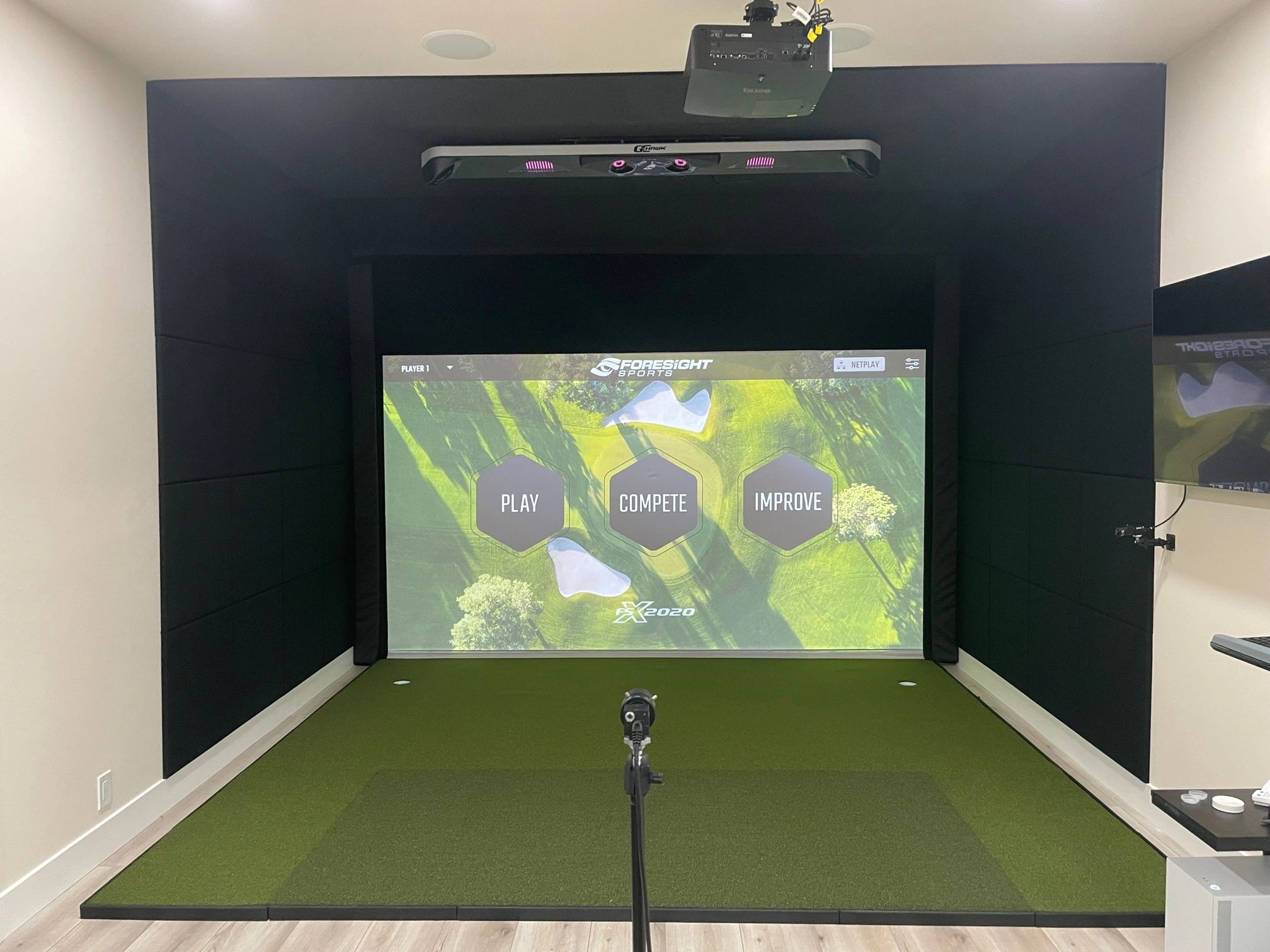 Enhancing Your Golf Simulator Experience with Swing Cameras.