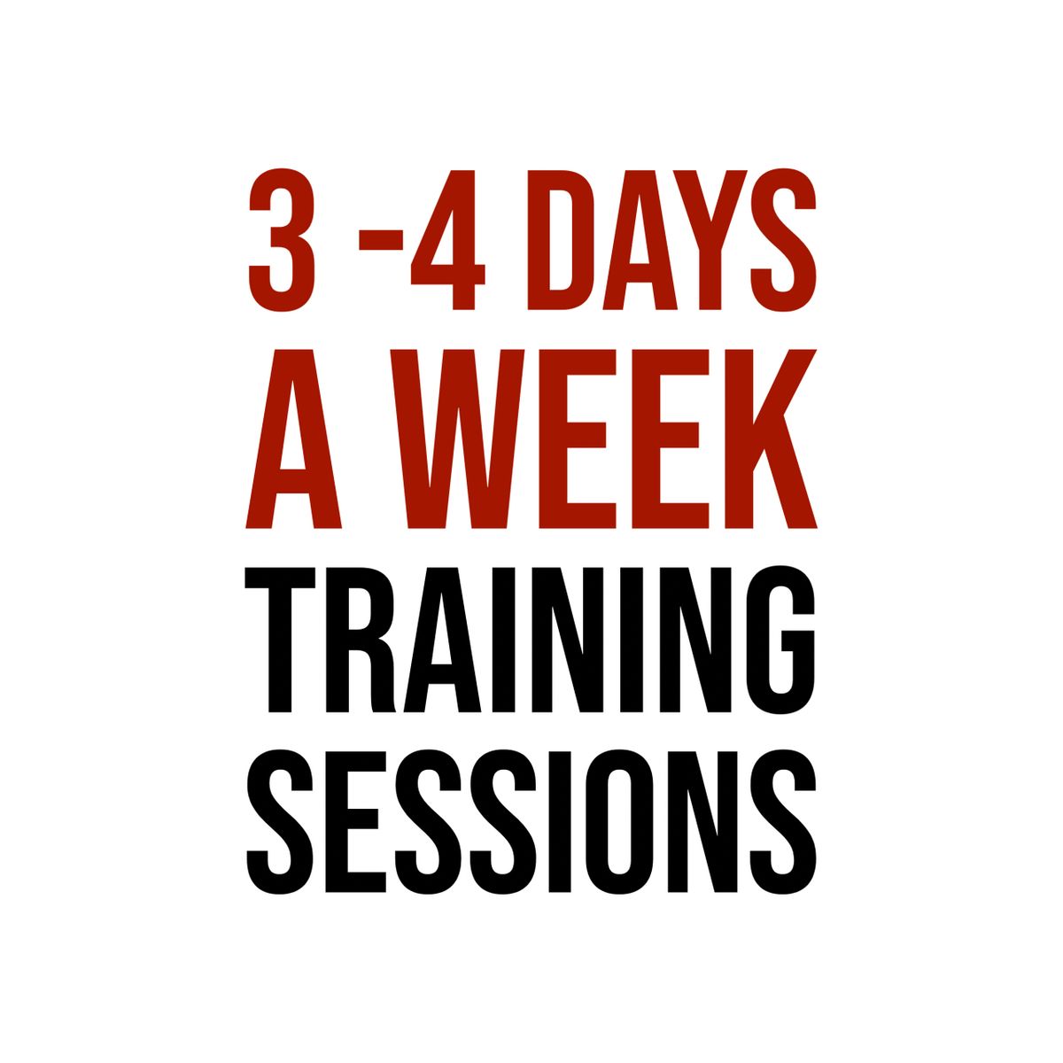 Weekly Training Session