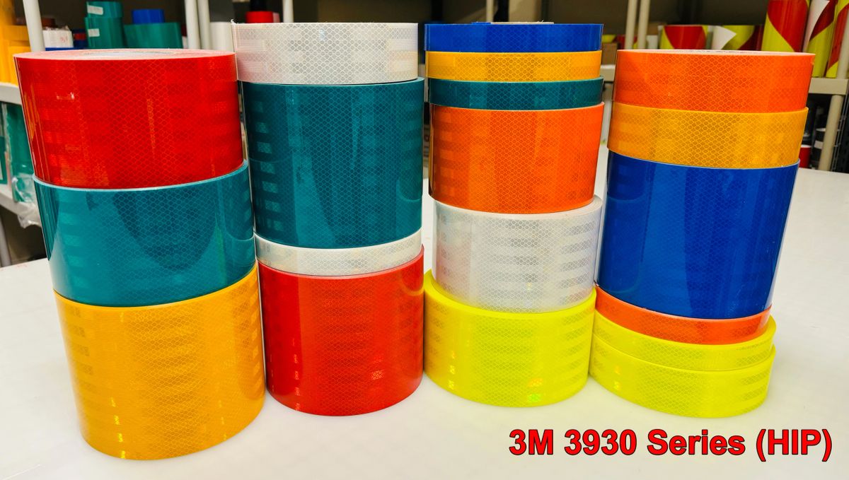 3M™ 3930 High Intensity Type 4 Prismatic Reflective Tape - 1" 2" 4" 6"