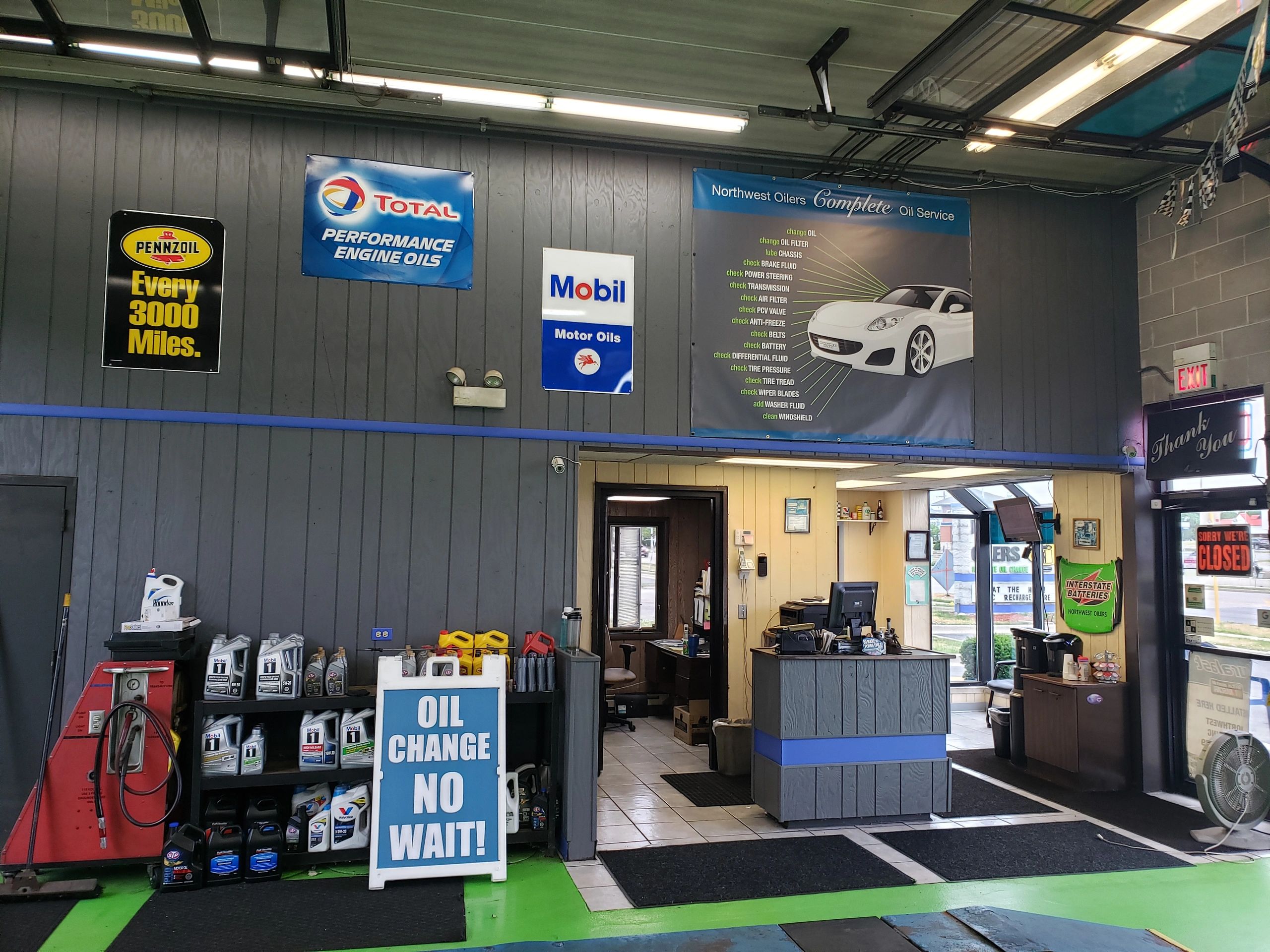 Northwest Oilers - Automotive Service, Oil Changes