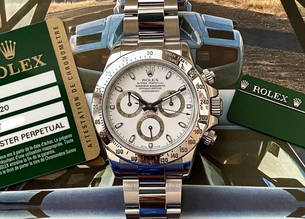Rolex Daytona | 116520 White Dial - Serviced