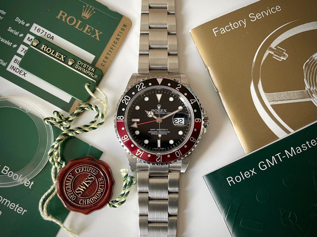 Rolex GMT-MASTER II | 16710A - 3186 Movement- Full Set