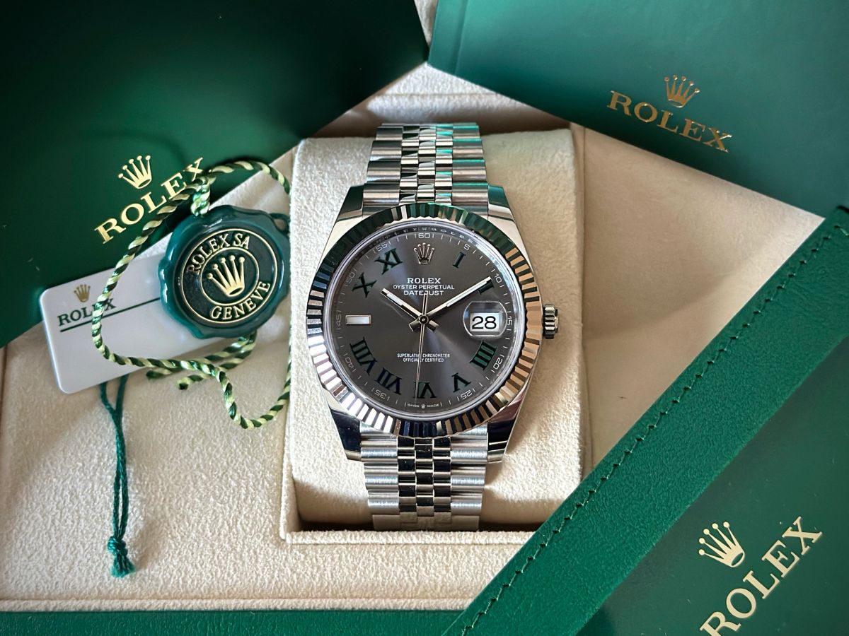 Rolex Datejust 41mm | 126334 Wimbledon Dial - Full Set