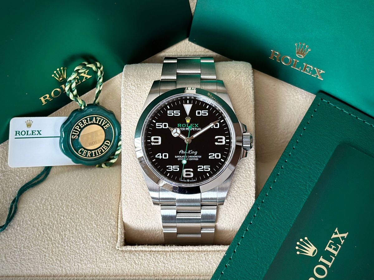 (SOLD) Rolex Air-King 40mm | 126900 - Full Set 2023