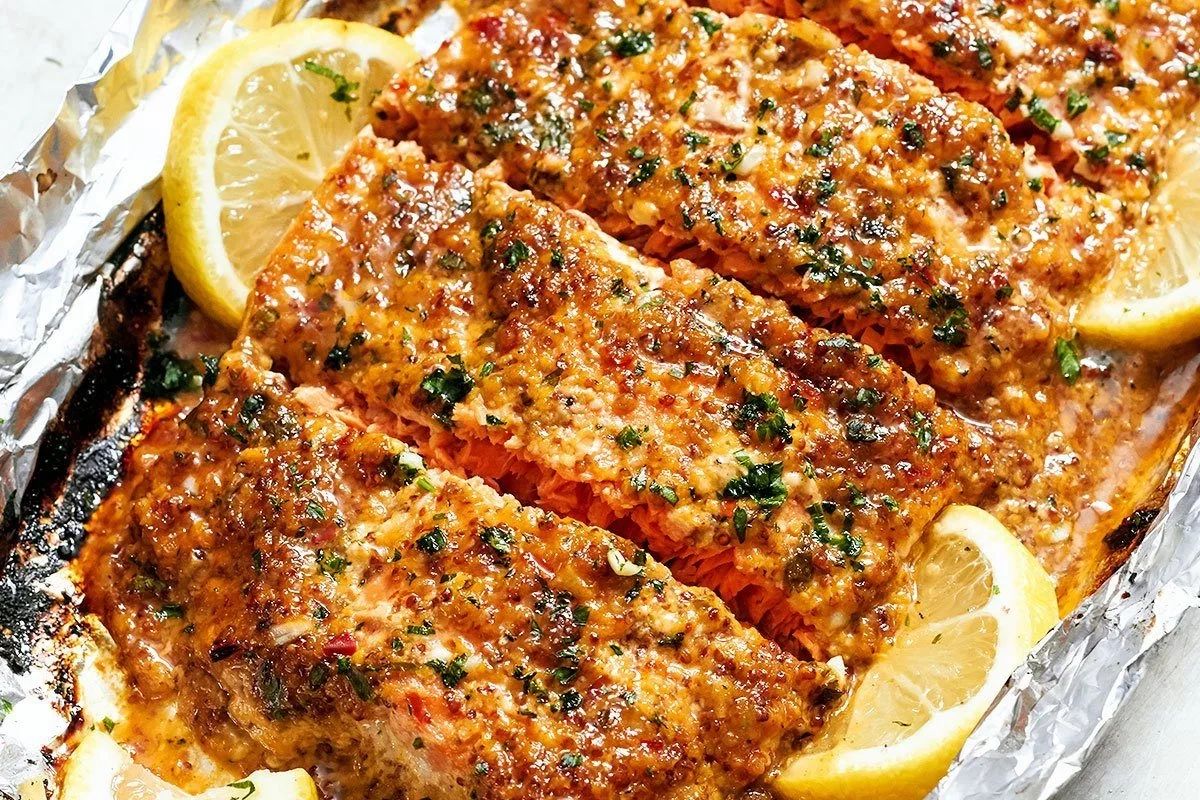 Garlic Salmon Recipe