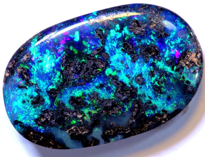 8 Cts Boulder Opal Polished Cut Stone