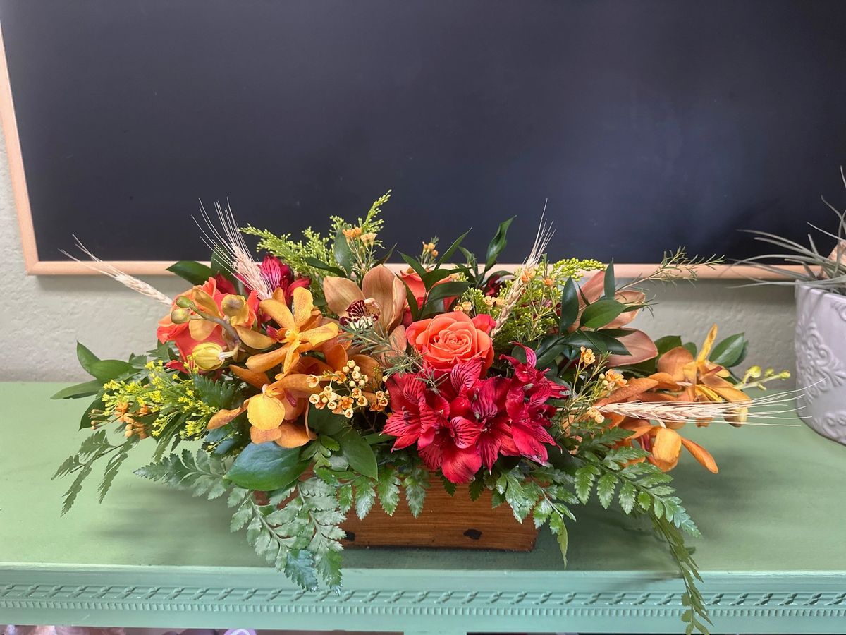 Rustics in Bloom Flower Box