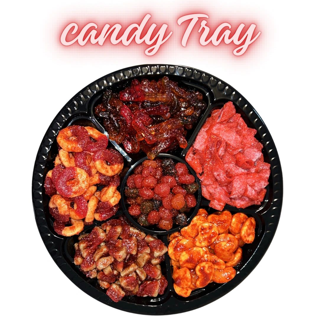 candy sampler tray