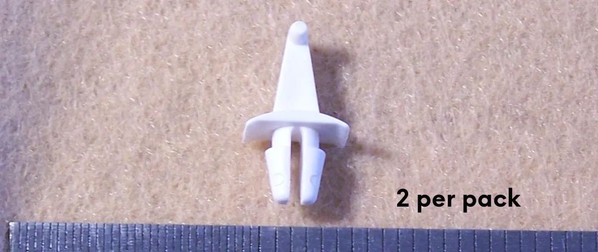 Single Louver Connector for Vinyl / Poly Shutters