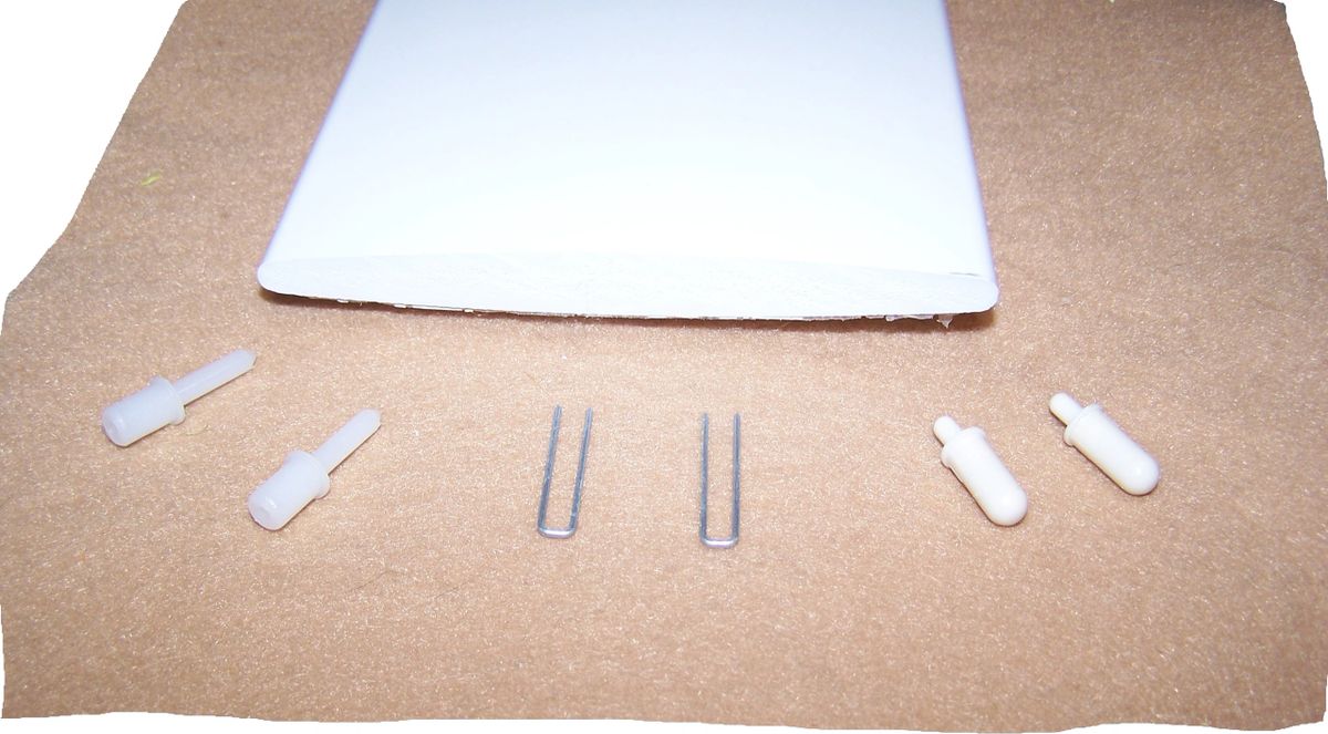 3 1/2-Inch-Wide Interior Shutter Louver Replacement Kit- 24 Inches Long