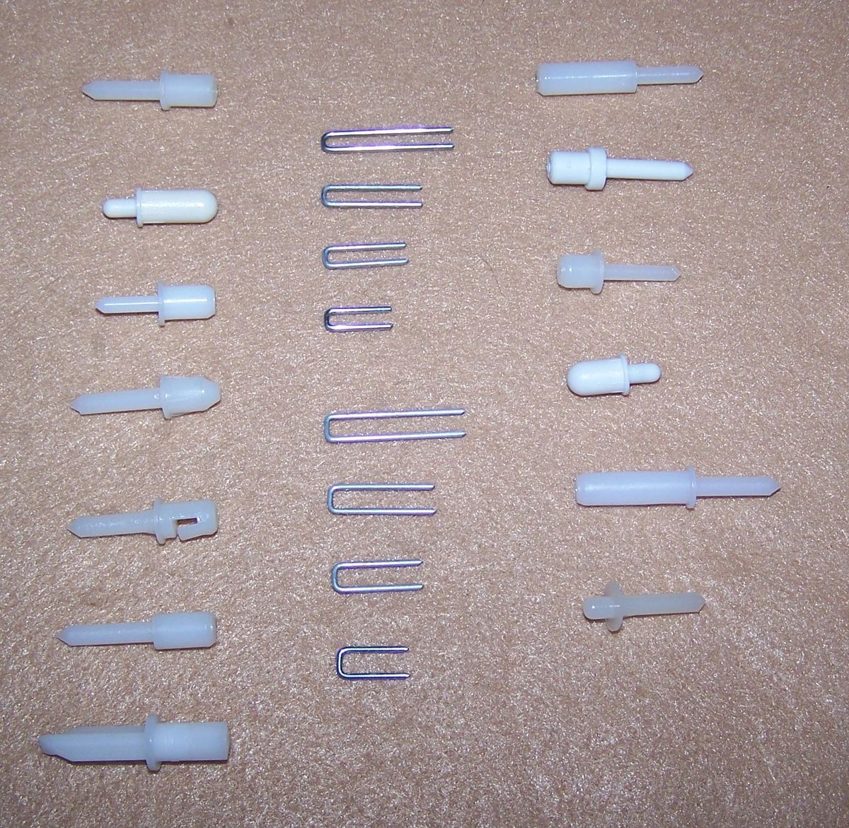 Interior Plantation Shutter Louver Pins / Shutter Staples