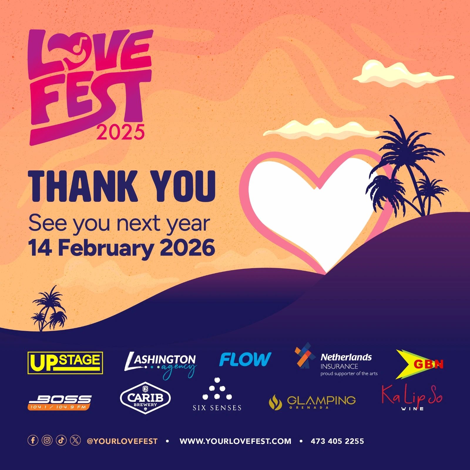 Valentine's Event in Grenada | Love Fest - Music Festival Website