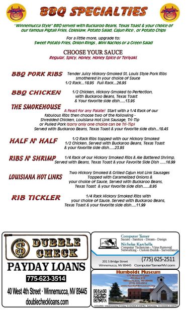 Pig BBQ & PUB - Menu King USA | Menu King USA