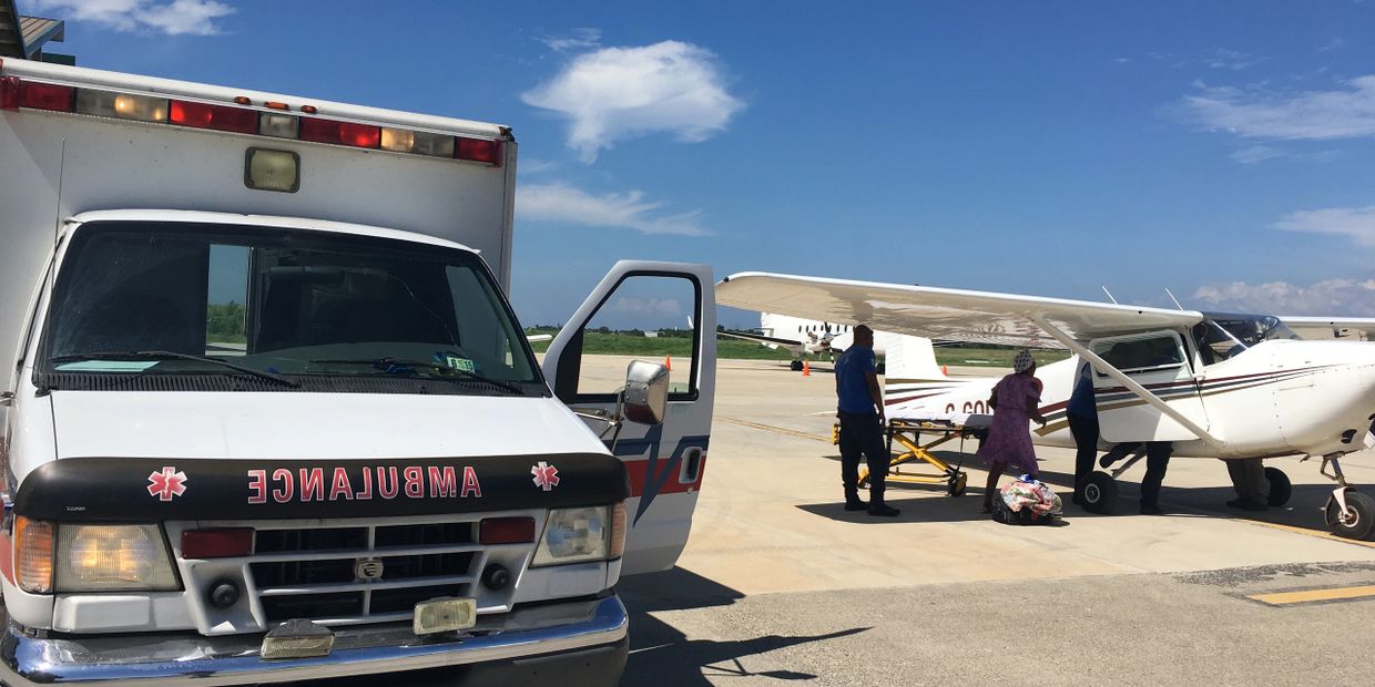 Medi-vac Flights | Hope From Above Ministries