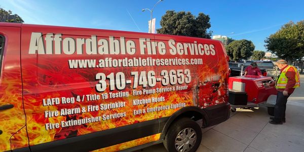 Affordable Fire Services - Fire Alarm Testing, LAFD Reg 4