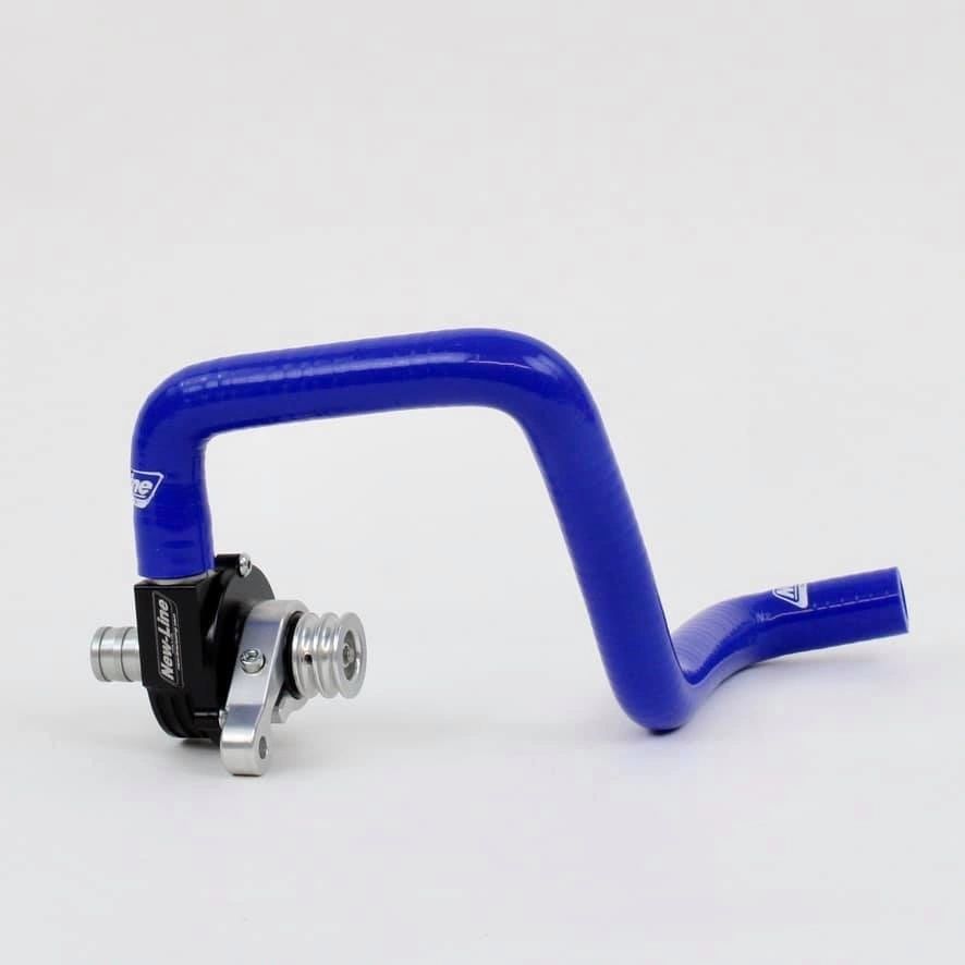 New-Line Racing KZ to Engine Lower Inlet Hose (Color: Blue)