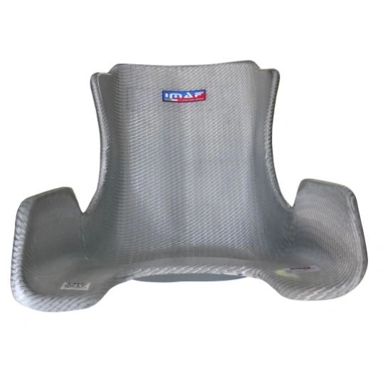 IMAF H7 Silver 'Modular' Technology Kart Racing Seat