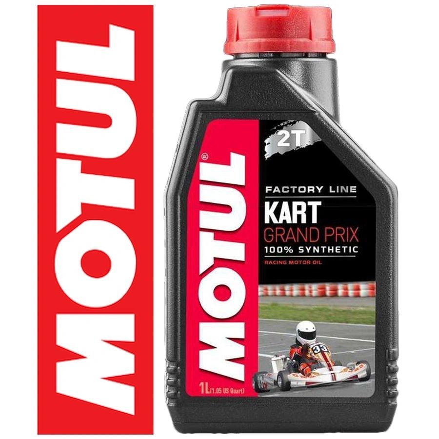 Motul 2T Kart Racing Oil, Synthetic Ester 1 LTR