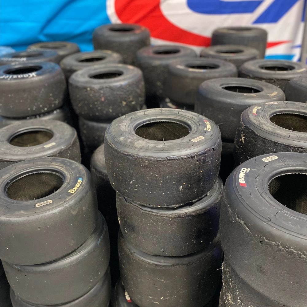 Used Kart Racing Tires - Shifter