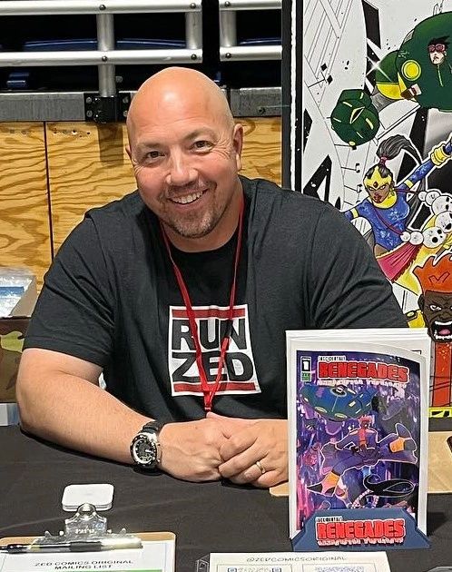 Zed Comics Original - Comic Art, Drawing