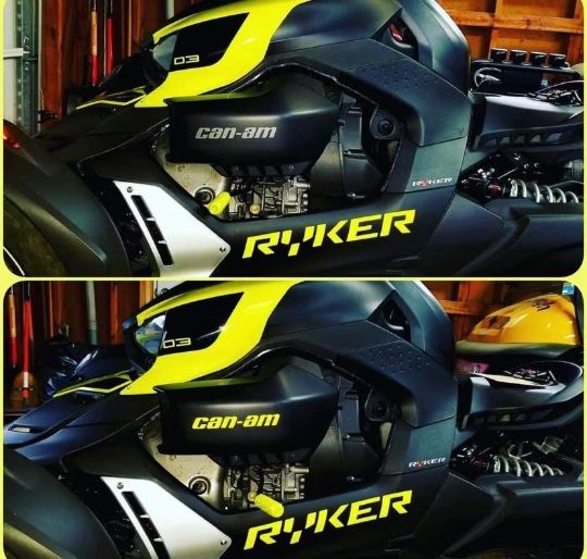 Can-Am Ryker Logo Vinyl Decal SET (2)