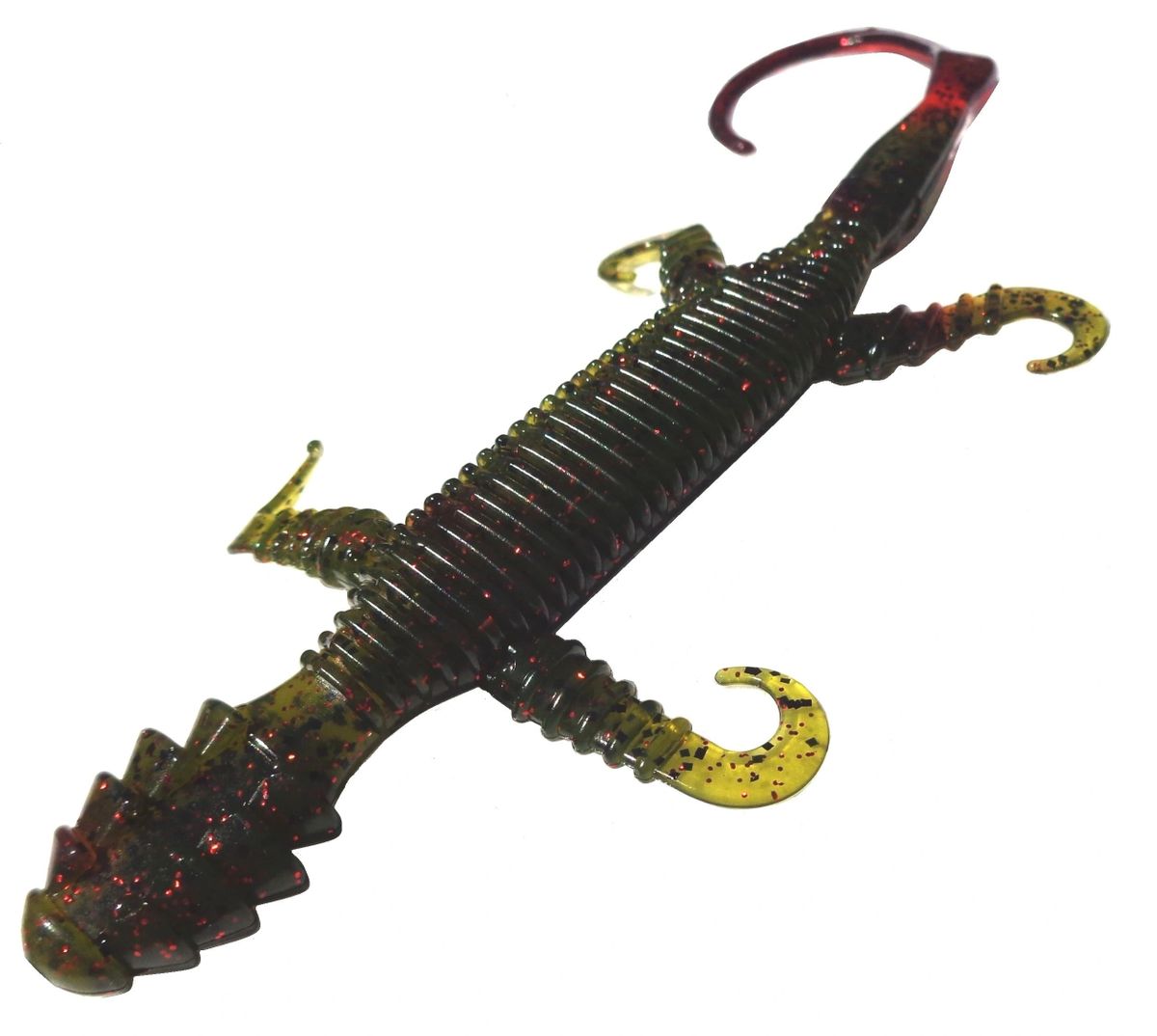 10" Rattlin Larry the Lizard (Rayburn Red) 4 ct pack