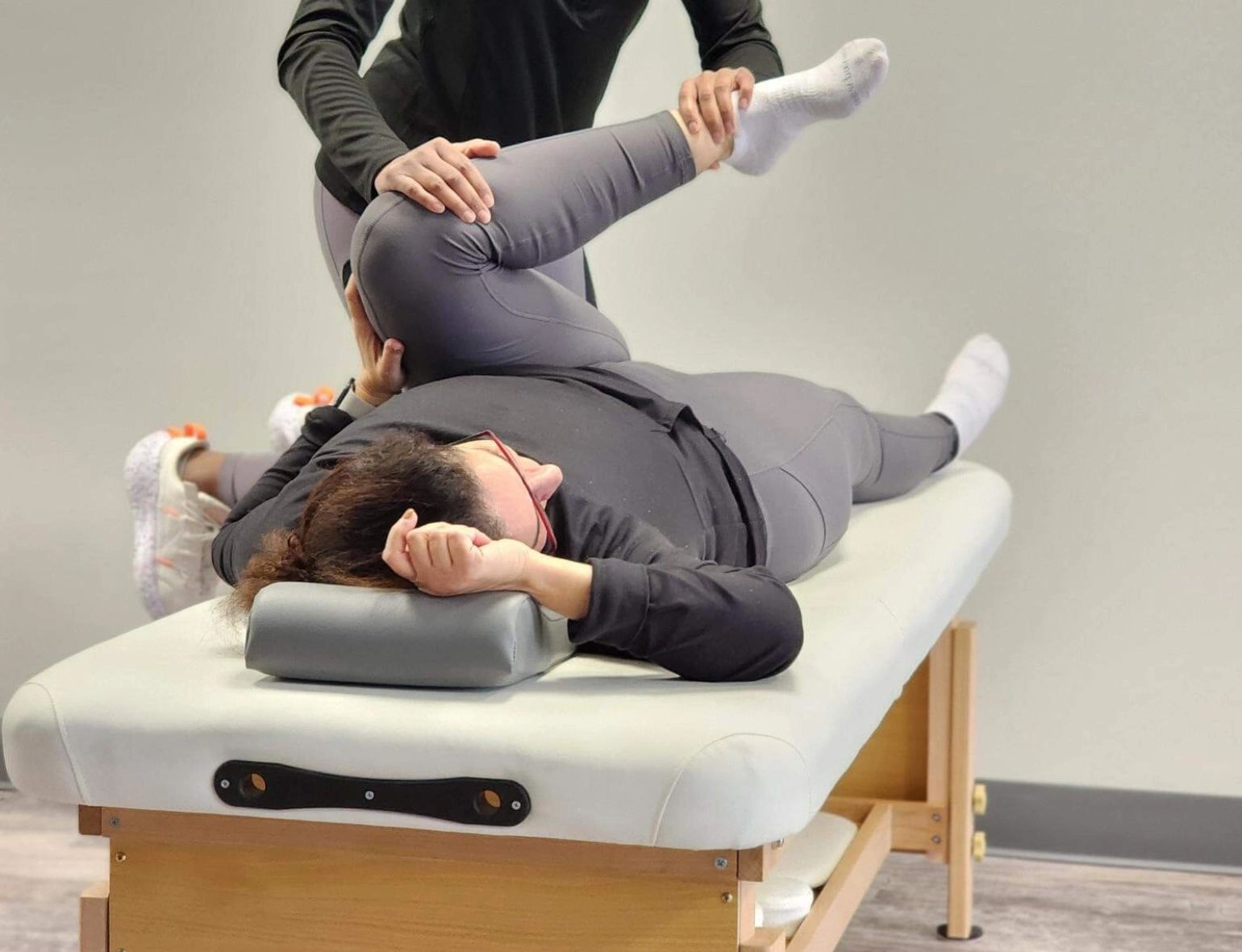 PNF stretching exercises (Hamstring stretch included)