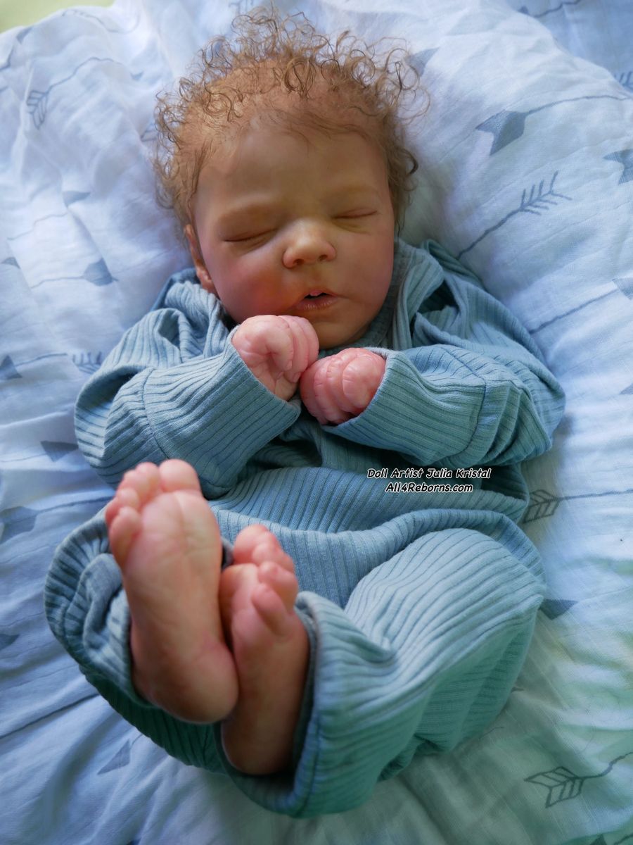 Custom Reborn Baby "Marquis" - Made to Order - Therapy Doll - TV Prop