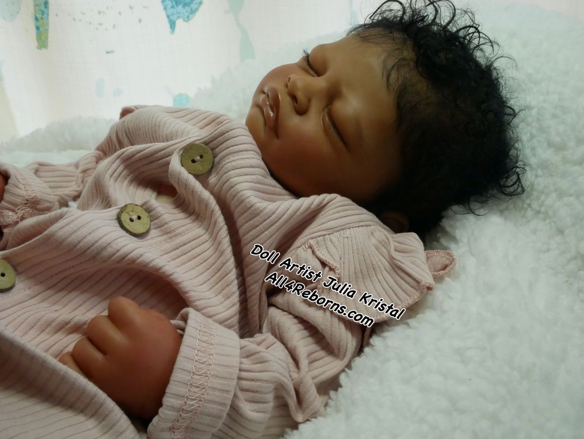 Custom Lifelike Vinyl Reborn Baby Doll "Aisha" - Made to Order ...
