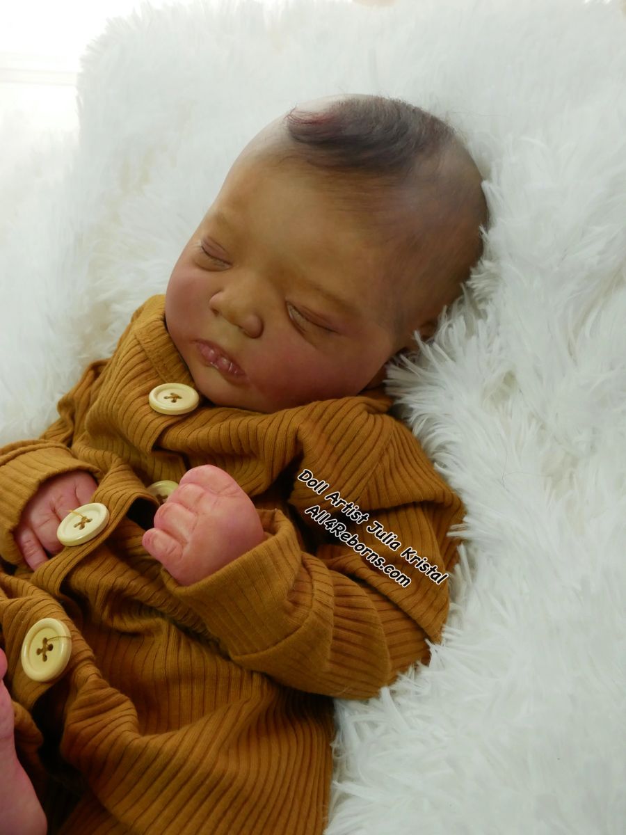 Custom Lifelike Vinyl Reborn Baby Doll "Musa" Therapy Doll/TV Prop ...