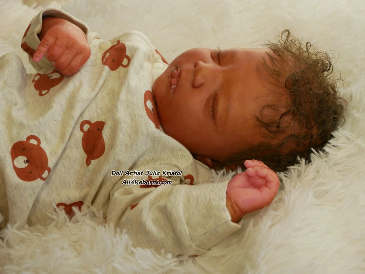 Custom Lifelike Vinyl Reborn Baby Doll "Teddy" Therapy Doll/TV Prop ...