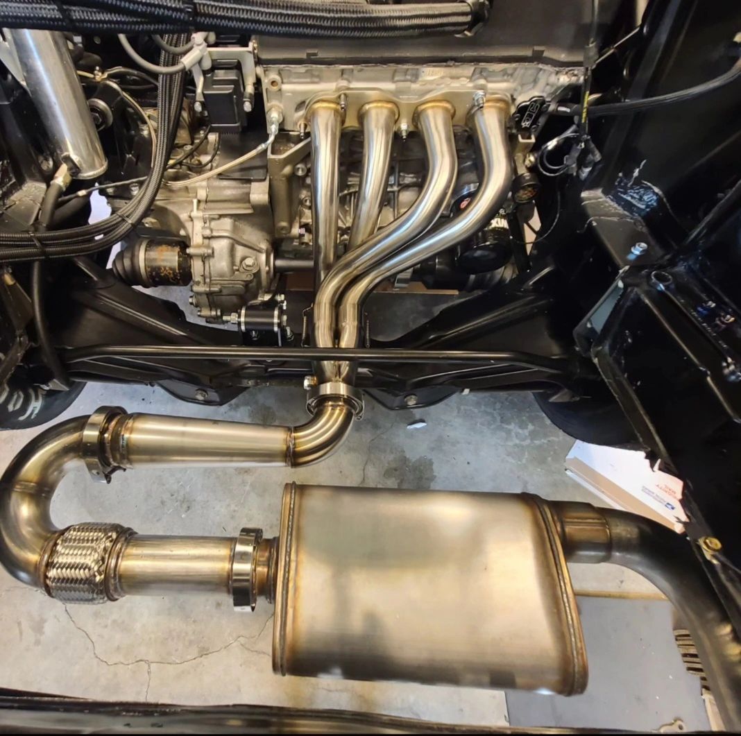 Kswap Mr2 Sw20 3" Exhaust