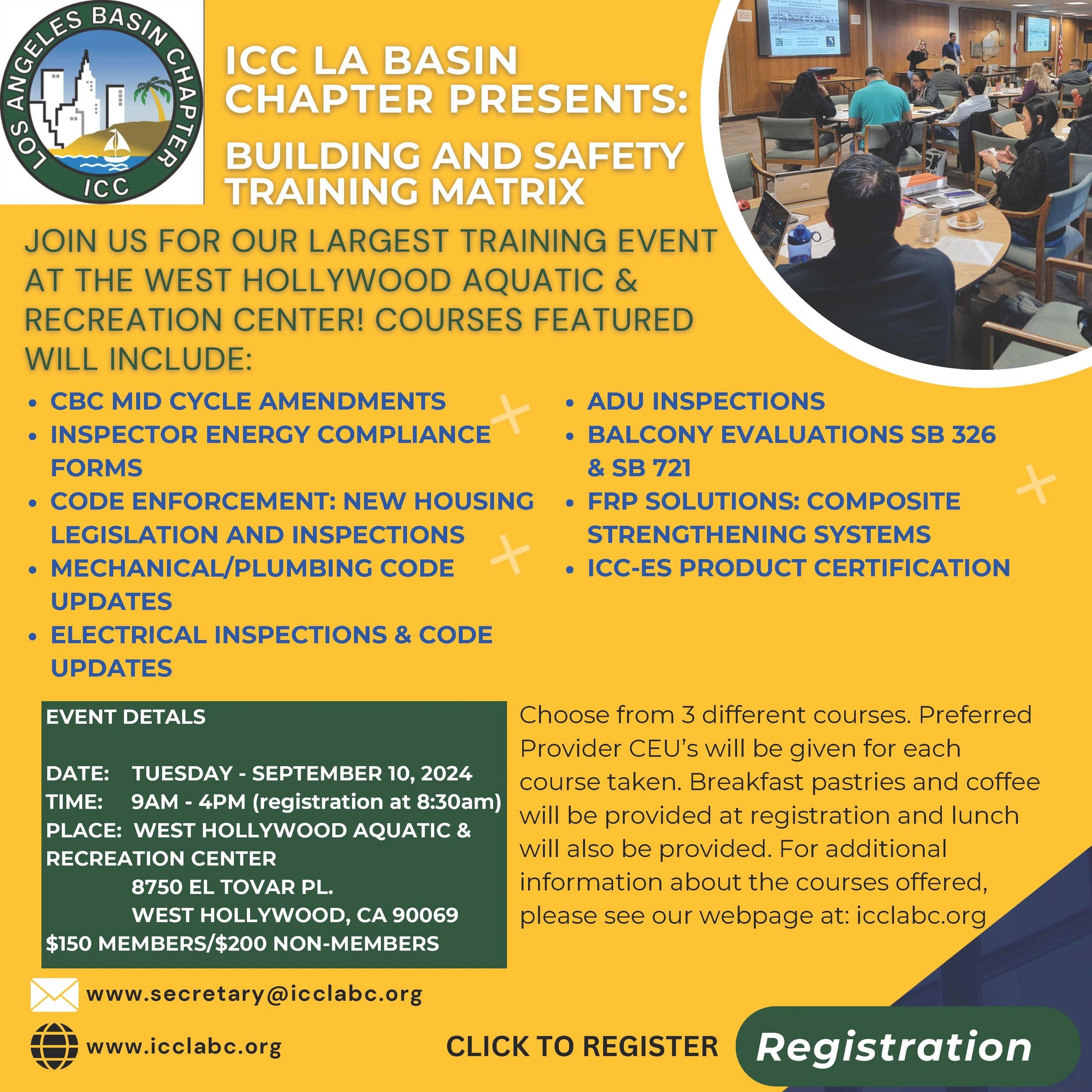 ICC Los Angeles Basin Chapter - Building, Safety
