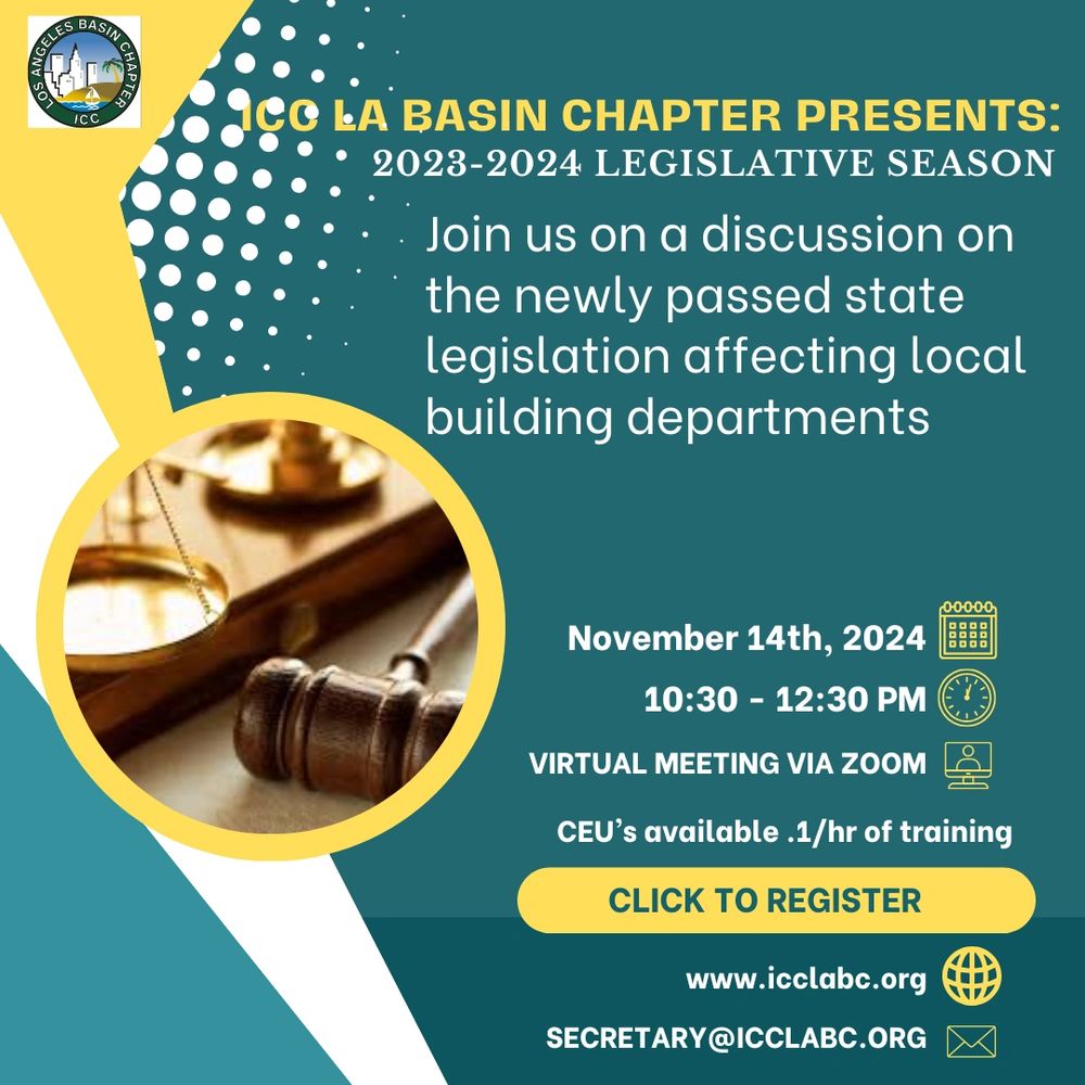 ICC Los Angeles Basin Chapter - Building, Safety