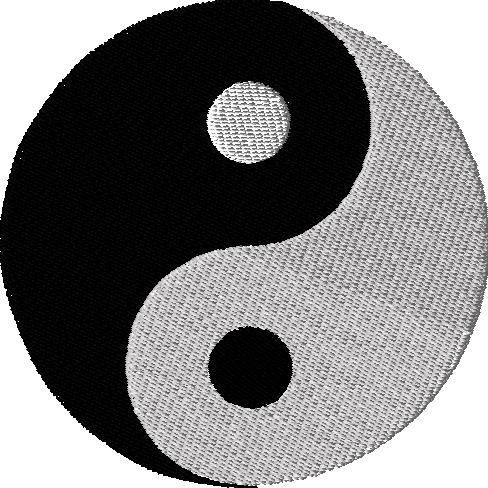 Yin Yang, Yin Yang embroidery designs, Yin Yang embroidery, Yin Yang ...
